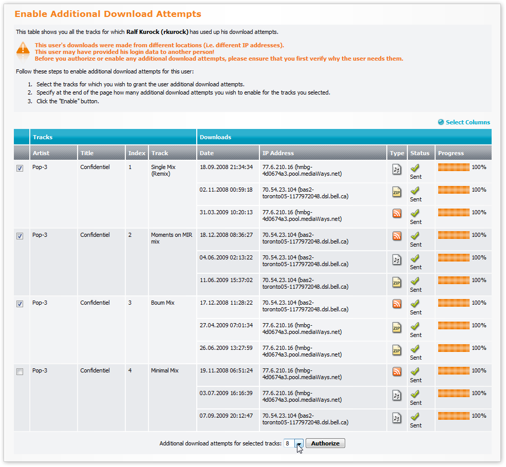 Latest Features of iPool // iPool music promotion software
